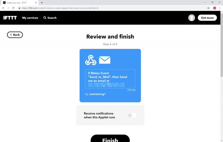 IFTTT（Webhooks）の使い方 - MSR合同会社