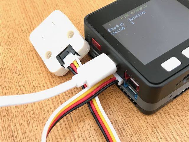 M5Stack PLUSエンコーダモジュールを使って各種センサユニットをM5Stackにつなぐ - MSR合同会社