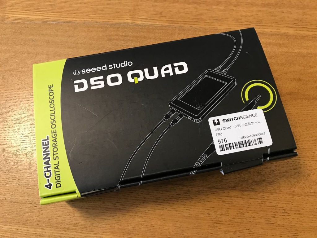 小型オシロスコープDSO Quadを使ってみる - MSR合同会社