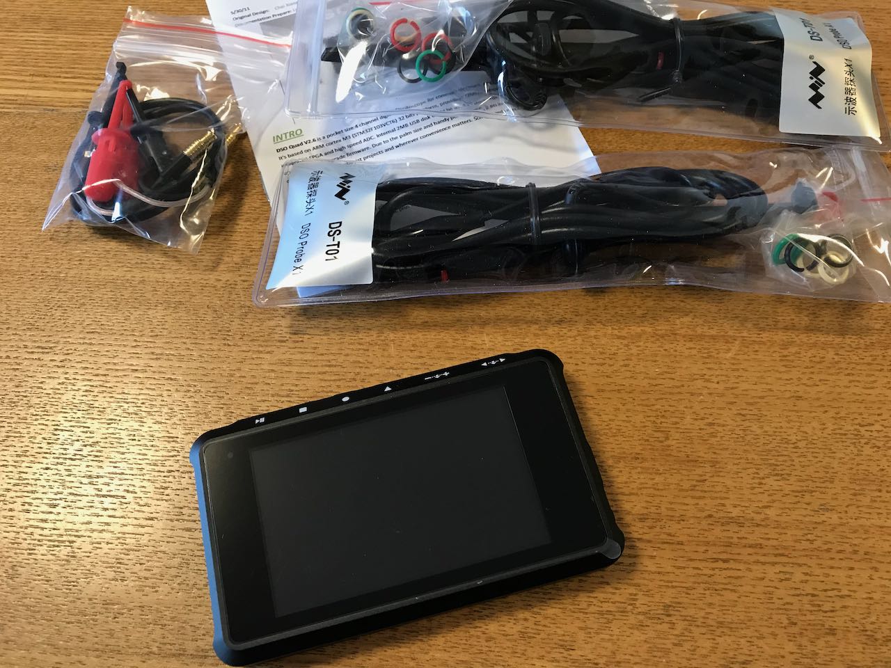 小型オシロスコープDSO Quadを使ってみる - MSR合同会社