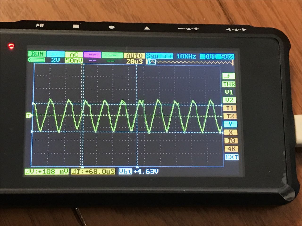 小型オシロスコープDSO Quadを使ってみる - MSR合同会社