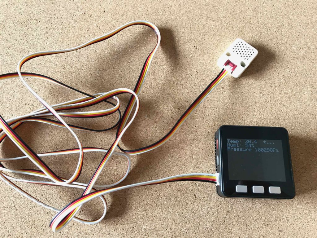M5Stackで「環境センサユニット ver.2（ENV II）」を使う - MSR合同会社