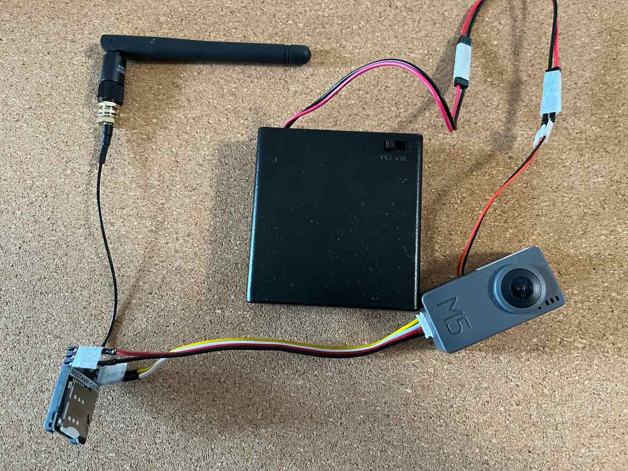 Timer Cameraと「M5Stamp CAT-Mモジュール」で画像送信する - MSR合同会社