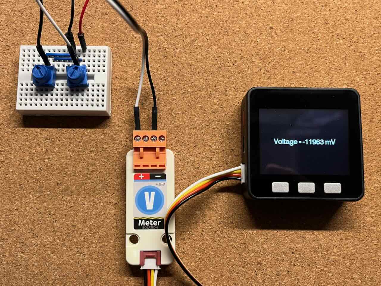 M5Stackでできること 〜M5Stack用電圧計ユニットを使う - MSR合同会社